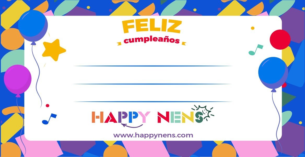 INVITACIÓNES - Happy Nens